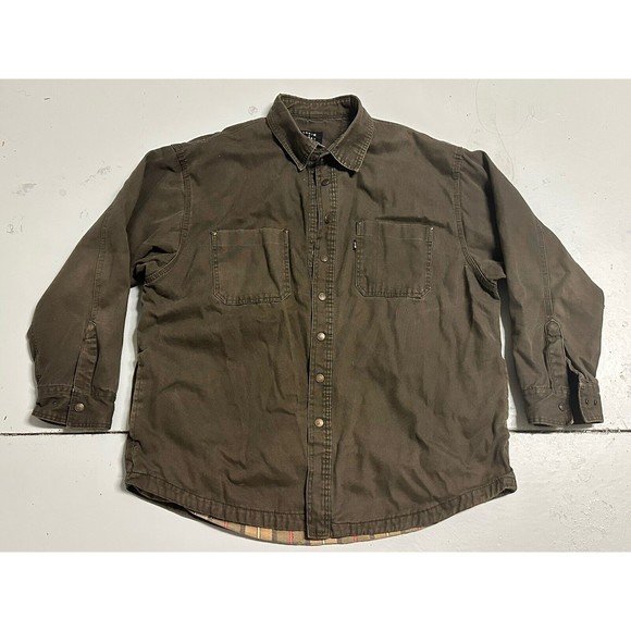 Lakin & McKey | Jackets & Coats | Vintage Lakin Mckey Mens Canvas Shirt ...